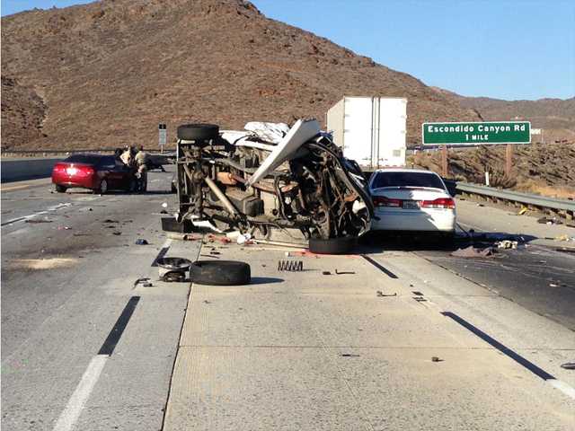 Update Suspected Wrong Way Driver Arrested After Multiple Car Pileup On 14