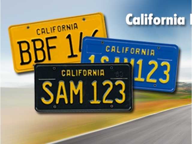 How To Get Black California License Plate - bookslasopa